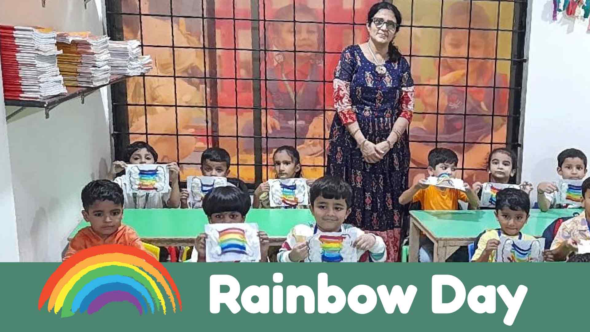 Rainbow Day - Sharon Preschool
